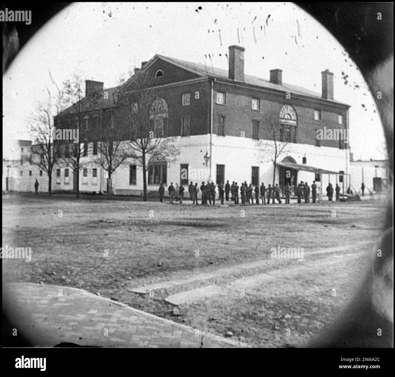 Washington, D.C. The Old Capitol Prison, 1st and A Streets NE, Civil ...