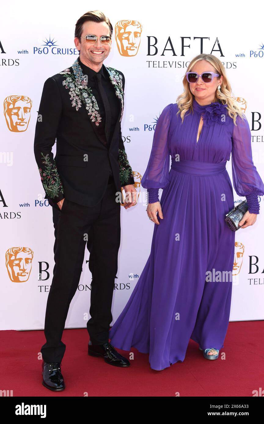 David Tennant mit Ehefrau Georgia Tennant bei der Verleihung der BAFTA ...