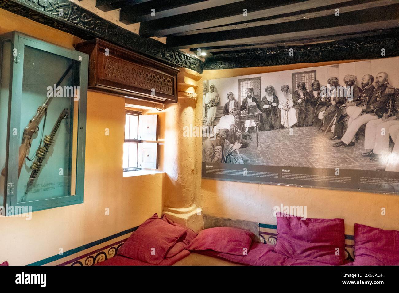 Paintings inside Fort Jesus in Mombasa, Kenya Stock Photo - Alamy