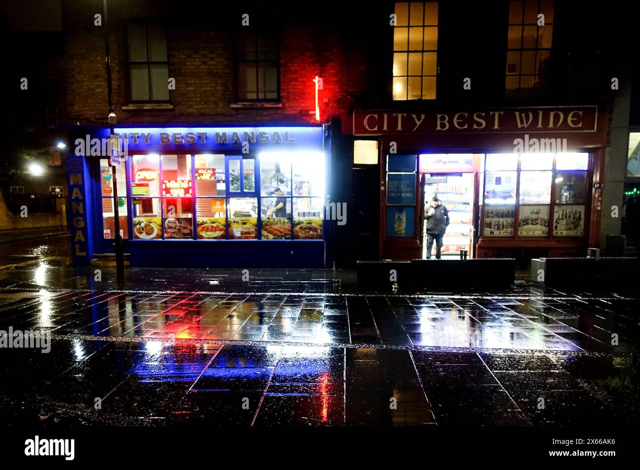 Night time London Stock Photo - Alamy