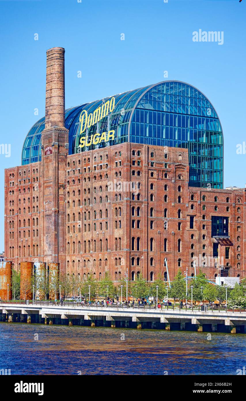 The Refinery At Domino is an all-electric office building constructed ...