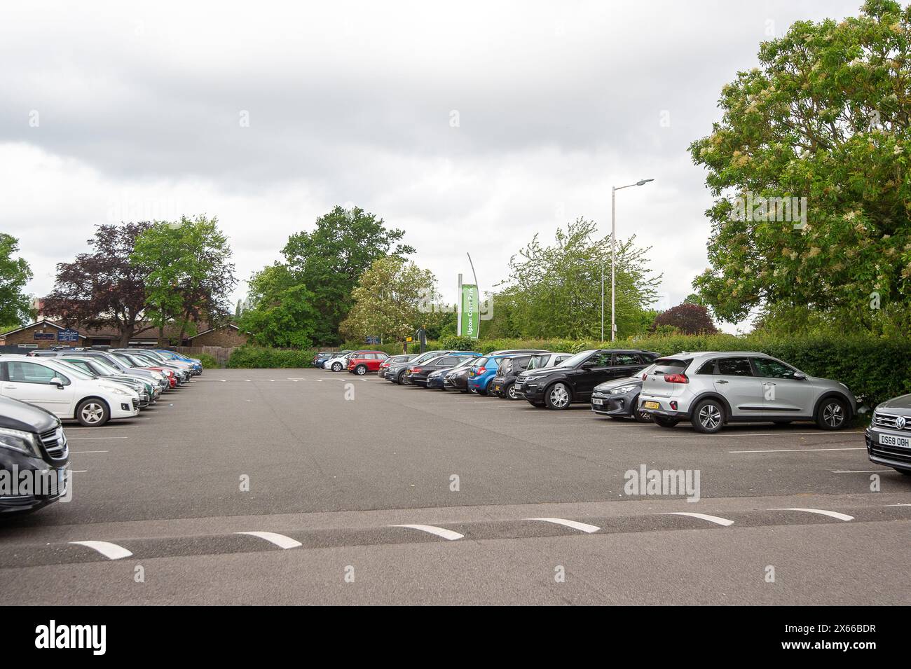 Slough, Berkshire, UK. 13th May, 2024. Car parking spaces in Upton ...