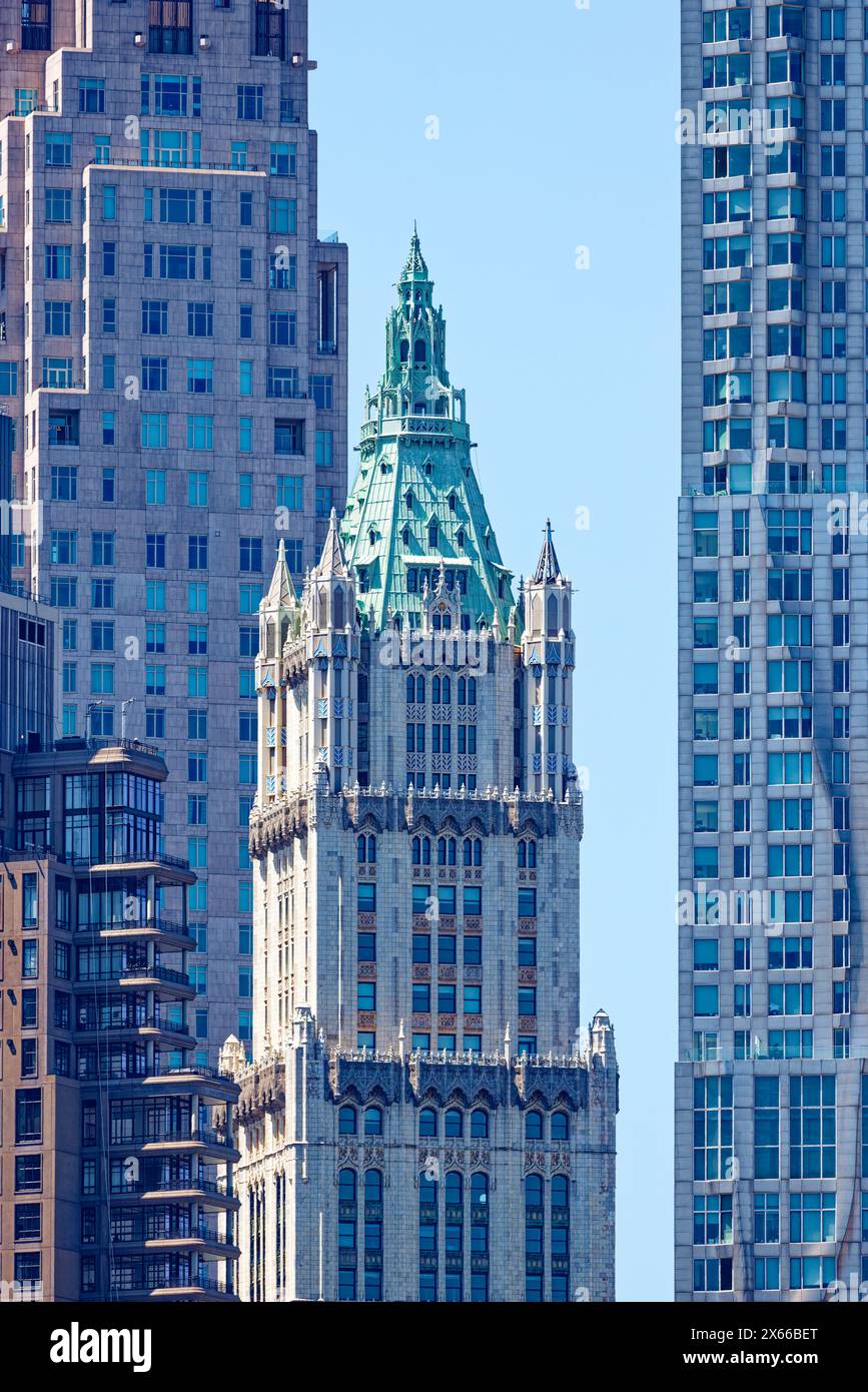 Woolworth Building, 233 Broadway, is a landmark office building in NYC ...