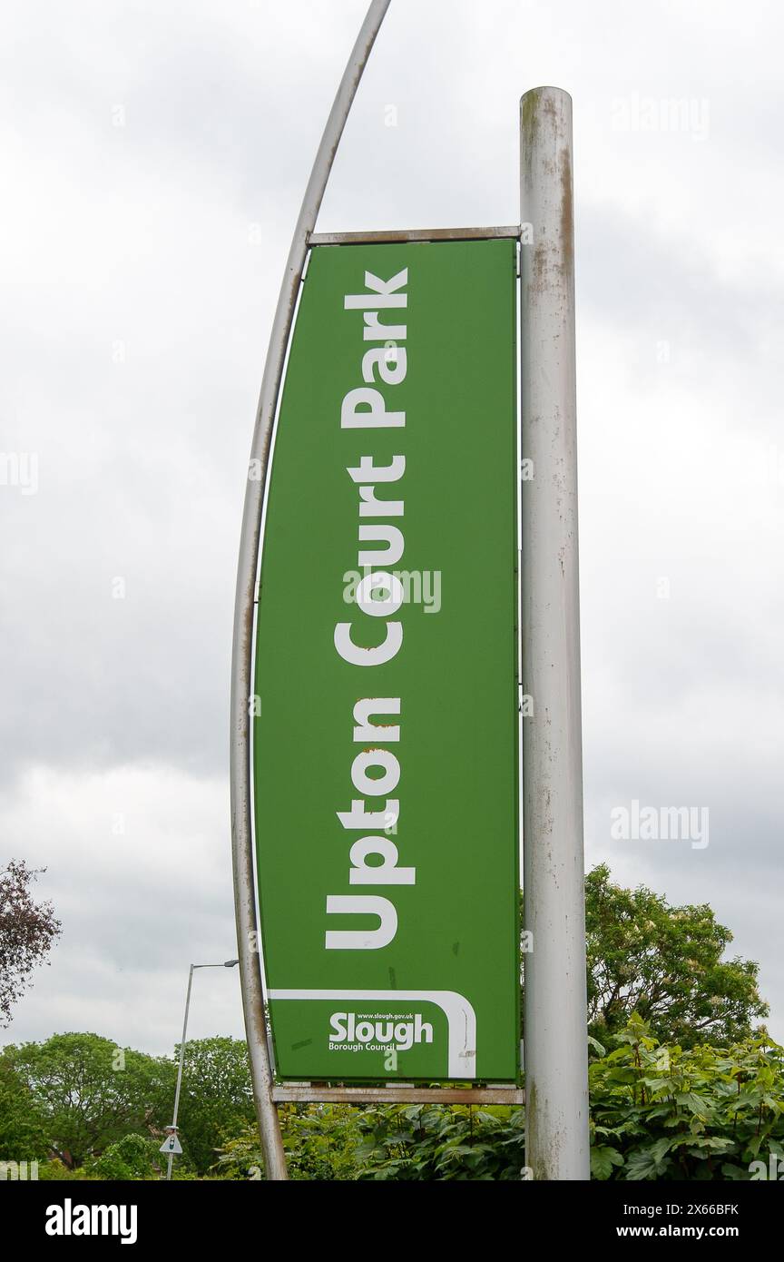 Slough, Berkshire, UK. 13th May, 2024. Car parking spaces in Upton ...