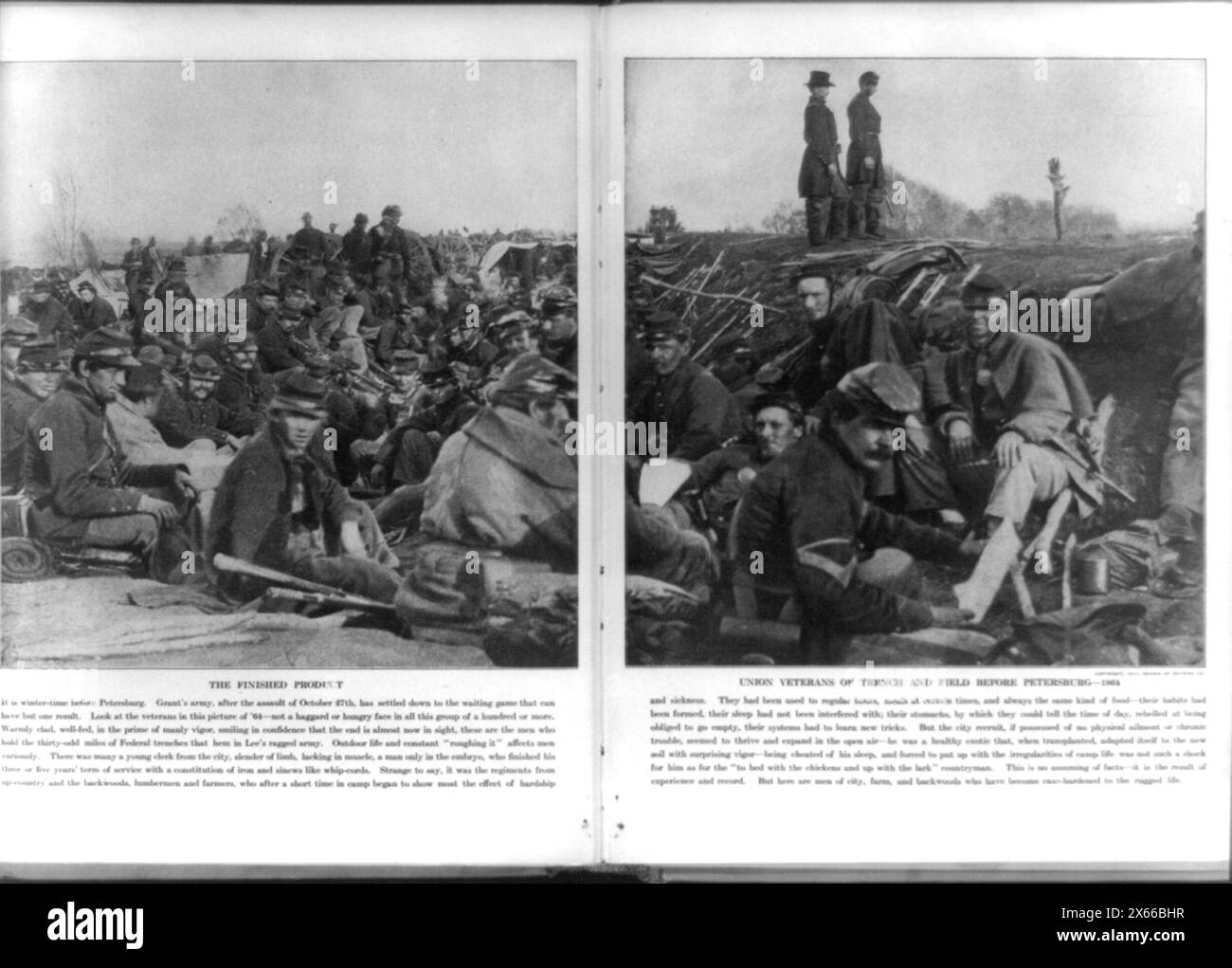 Union veterans of trench and field before Petersburg Dec. 1864 ...