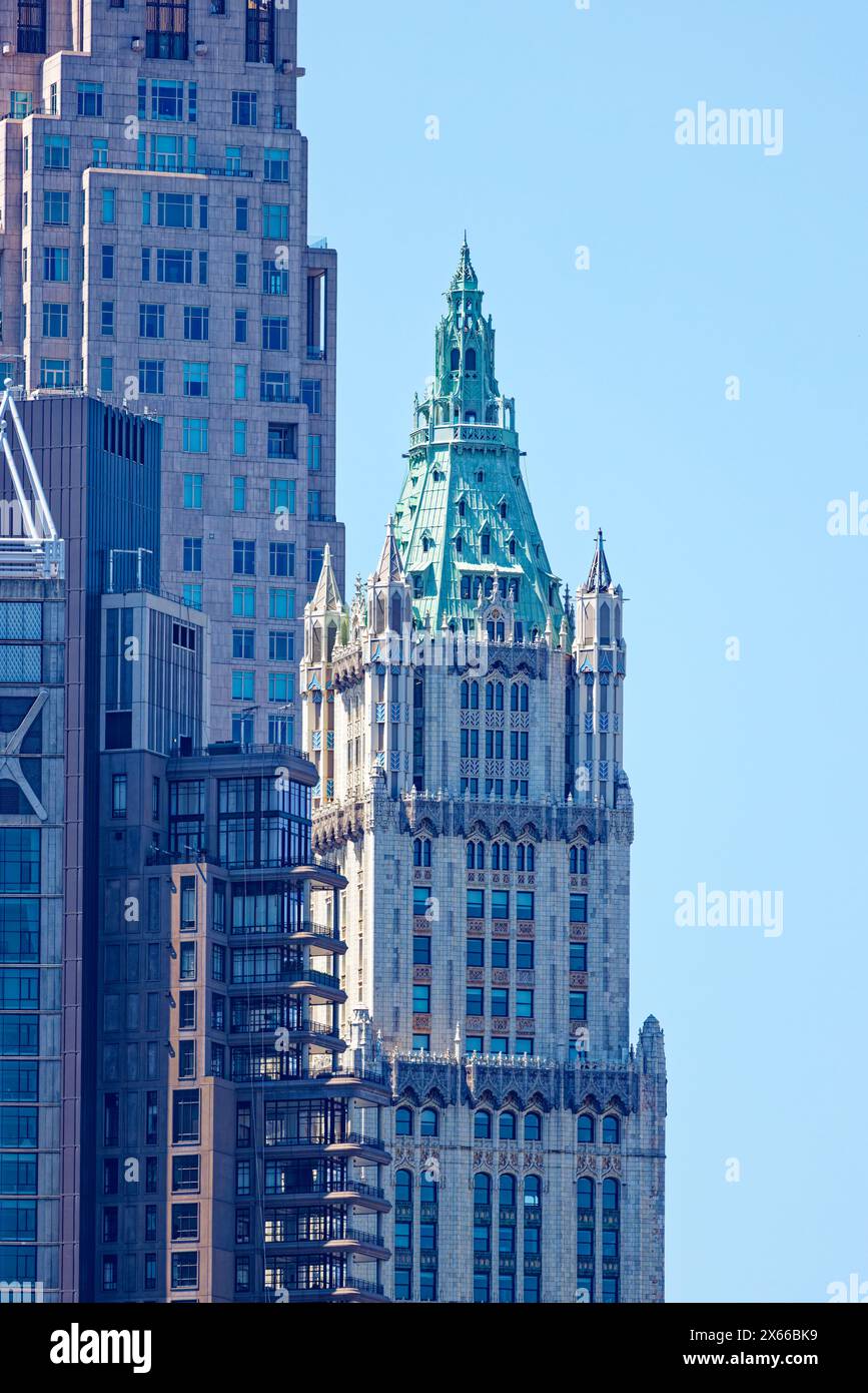 Woolworth Building, 233 Broadway, is a landmark office building in NYC ...