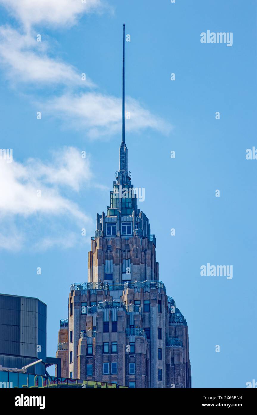 70 Pine Street, aka 60 Wall Tower, is a landmark needle-spired office ...