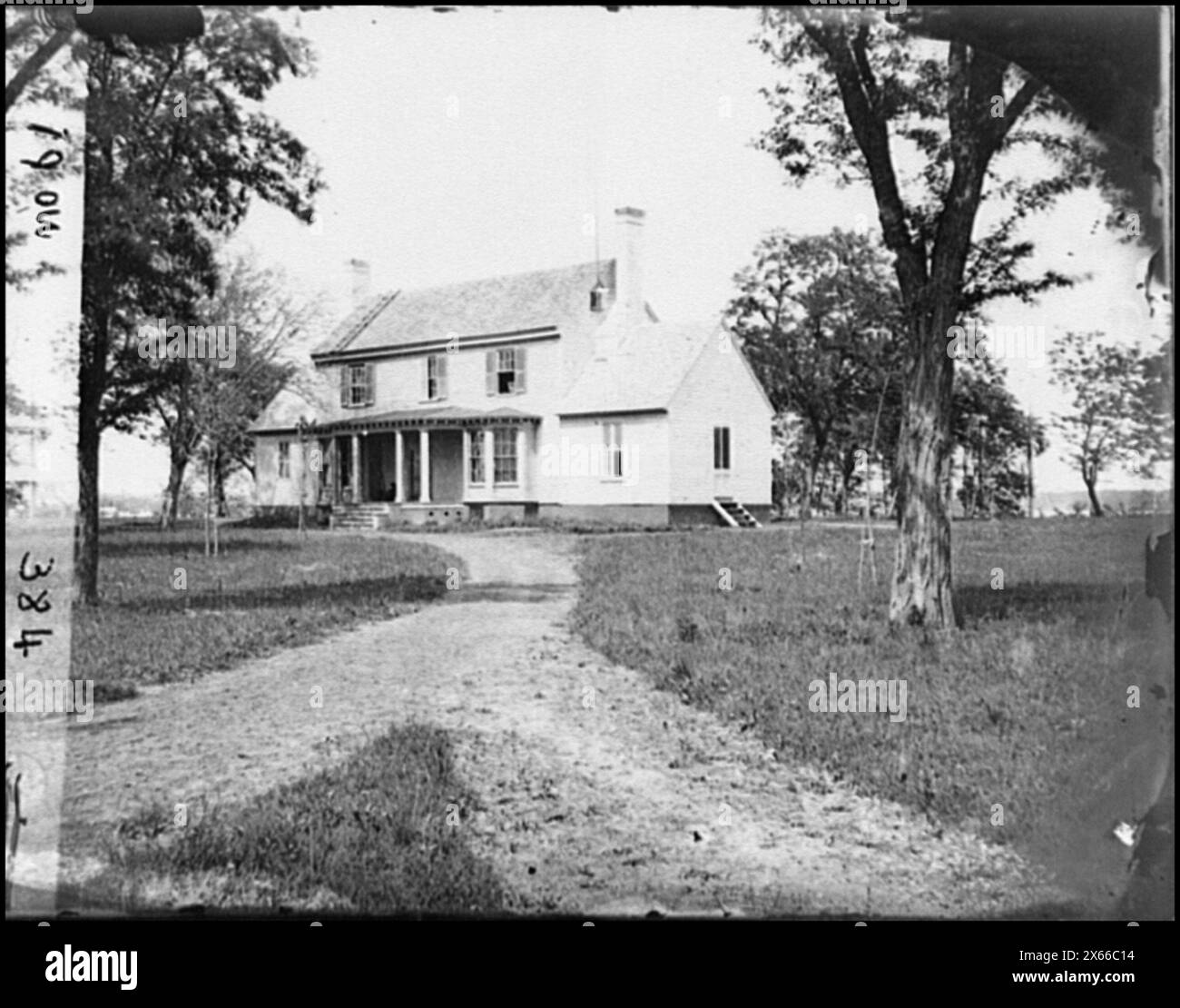White House Landing, Va. "White House on the Pamunkey," residence of ...