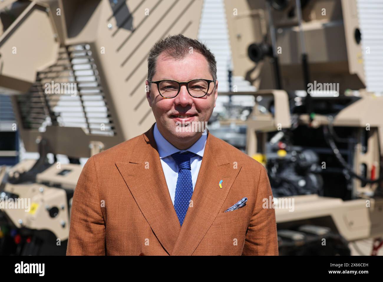 Hamburg, Germany. 13th May, 2024. Oleksii Makeiev, Ukraine's ambassador ...