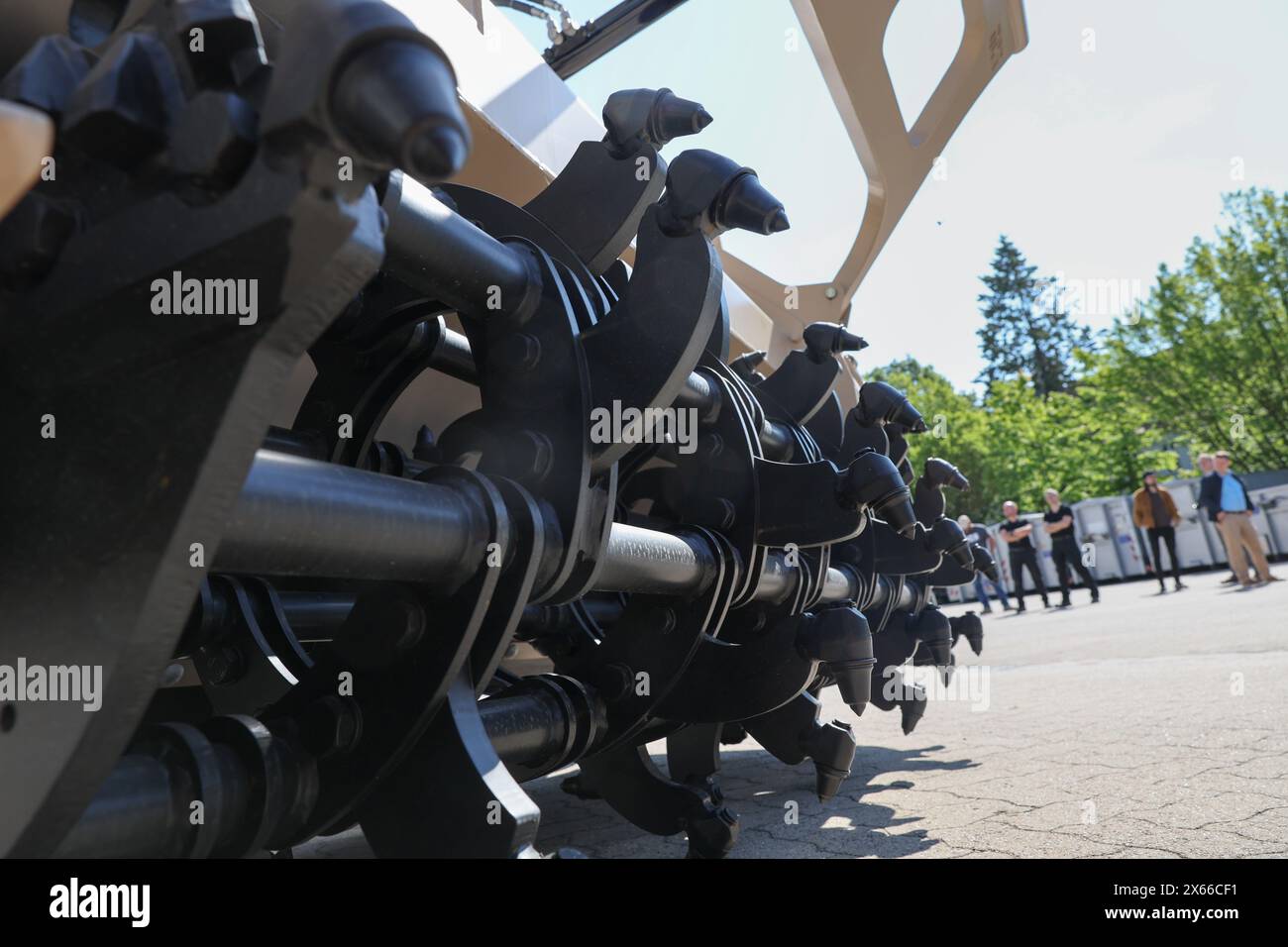 Hamburg, Germany. 13th May, 2024. Shortly before the official handover ...
