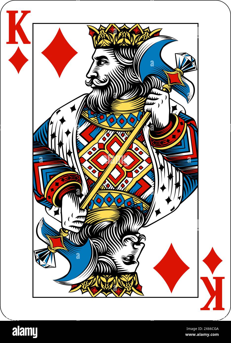 King of diamonds hi-res stock photography and images - Alamy