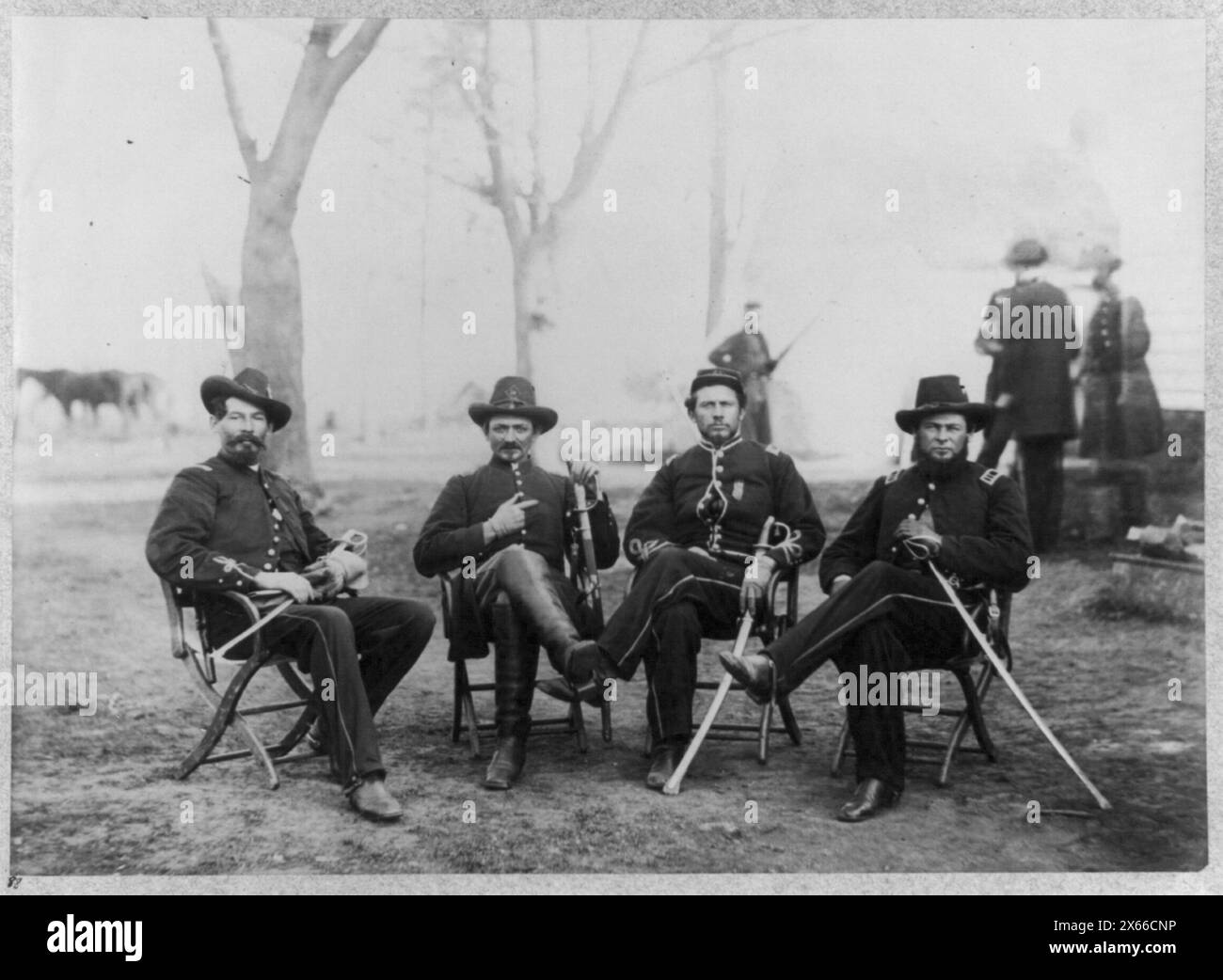 Provost Marshals of 3rd Army Corps, December, 1863 , Brandy Station, Va ...