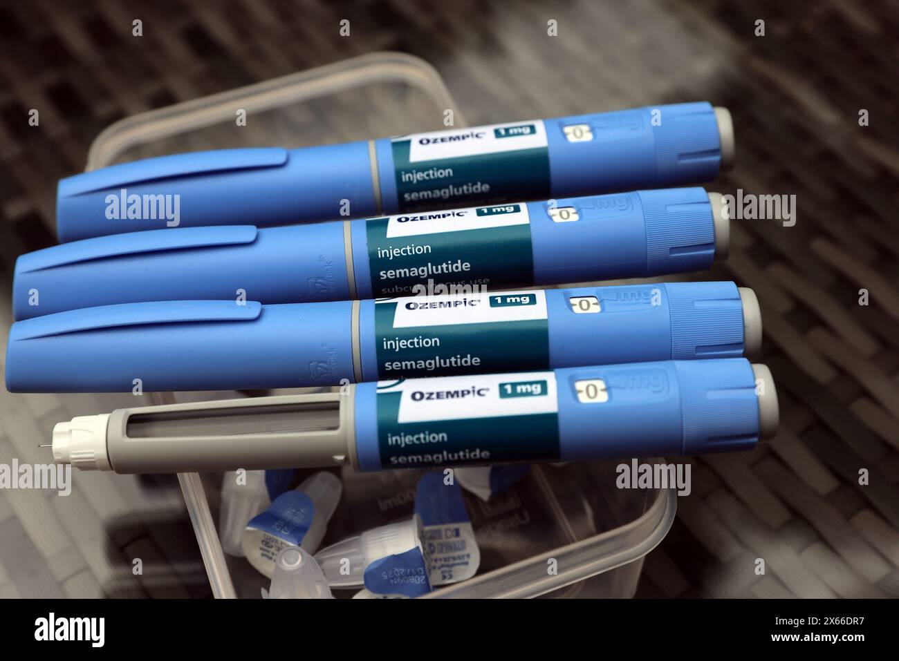 Pic shows: Ozempic injection, Semaglutide pen. pic posed by model Pic ...