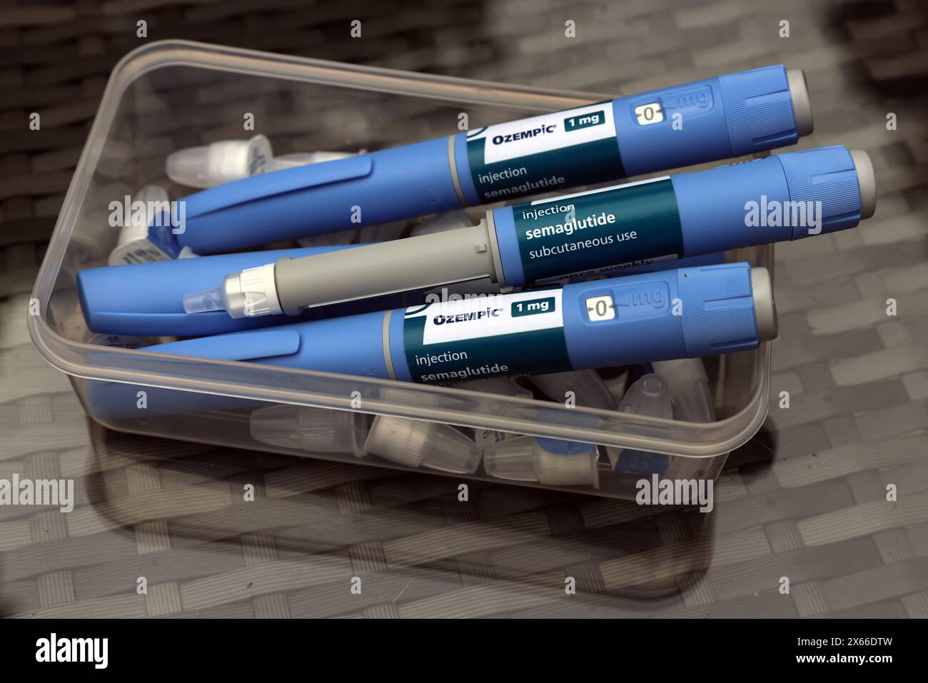 Pic shows: Ozempic injection, Semaglutide pen. pic posed by model Pic ...