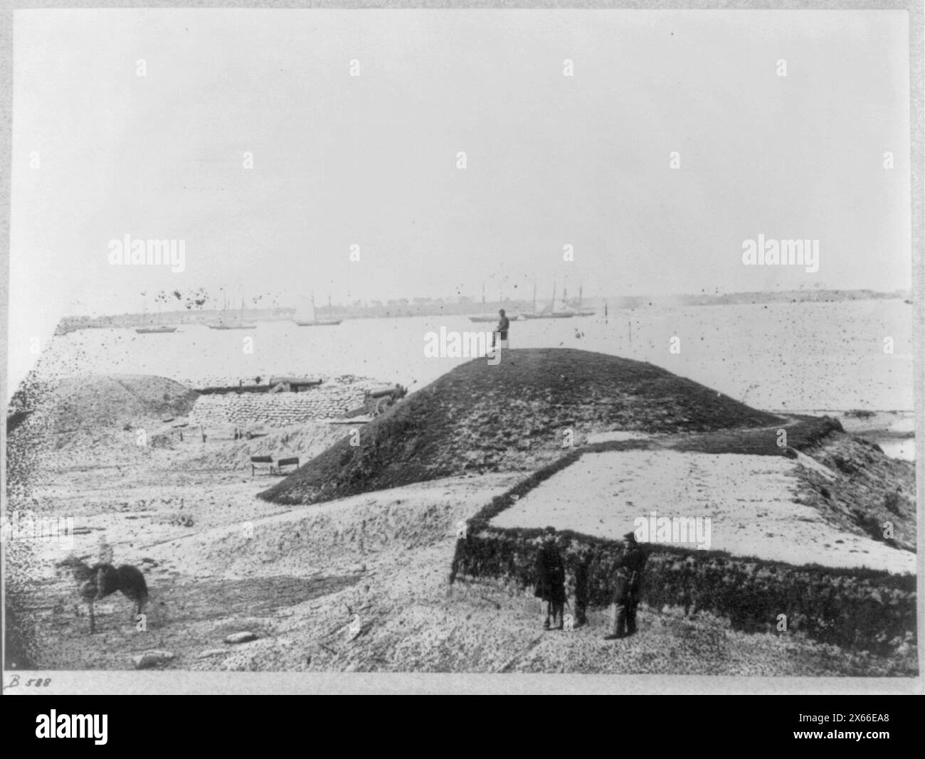 Confederate fortifications, Yorktown, Va., Civil War Photographs 1861 ...