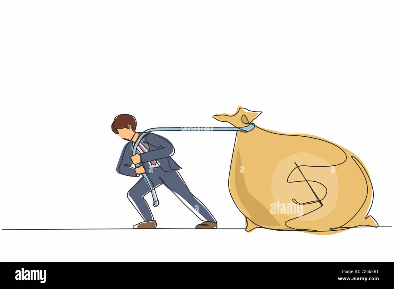 Man dragging bag hi-res stock photography and images - Alamy