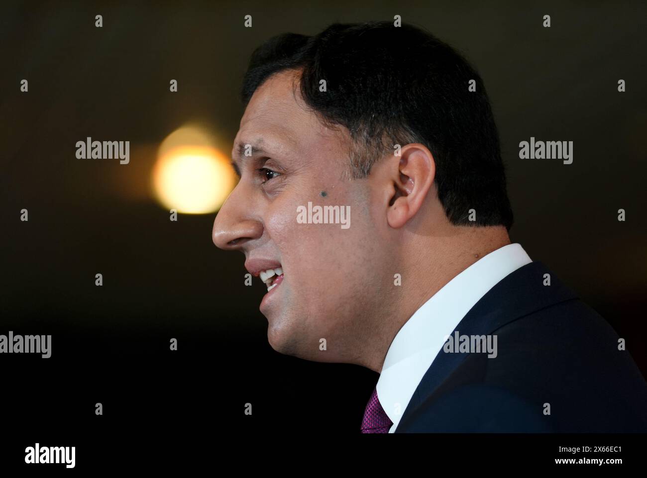 Scottish Labour Leader Anas Sarwar Speaking At Glasgow Royal Concert