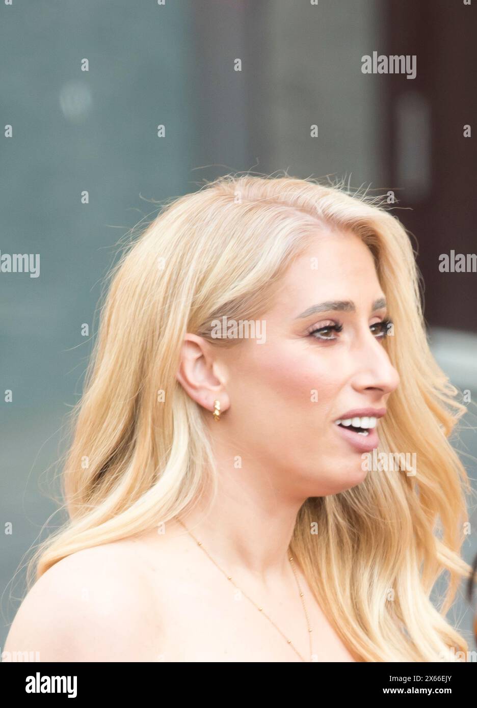 London, UK. 12th May 2024 Stacey Solomon, singer and TV presenter ...