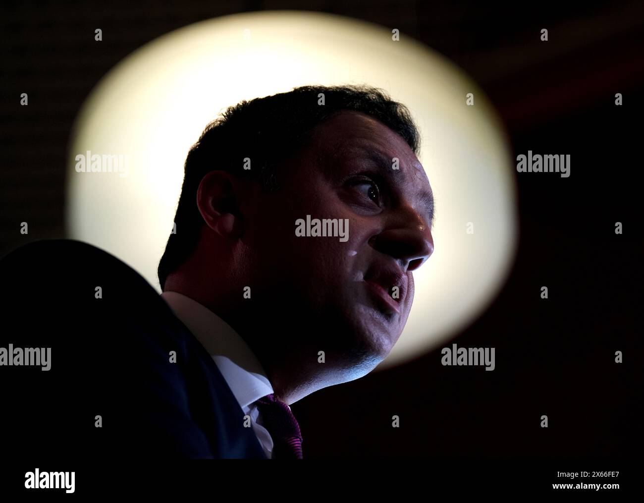Scottish Labour Leader Anas Sarwar Speaking At Glasgow Royal Concert