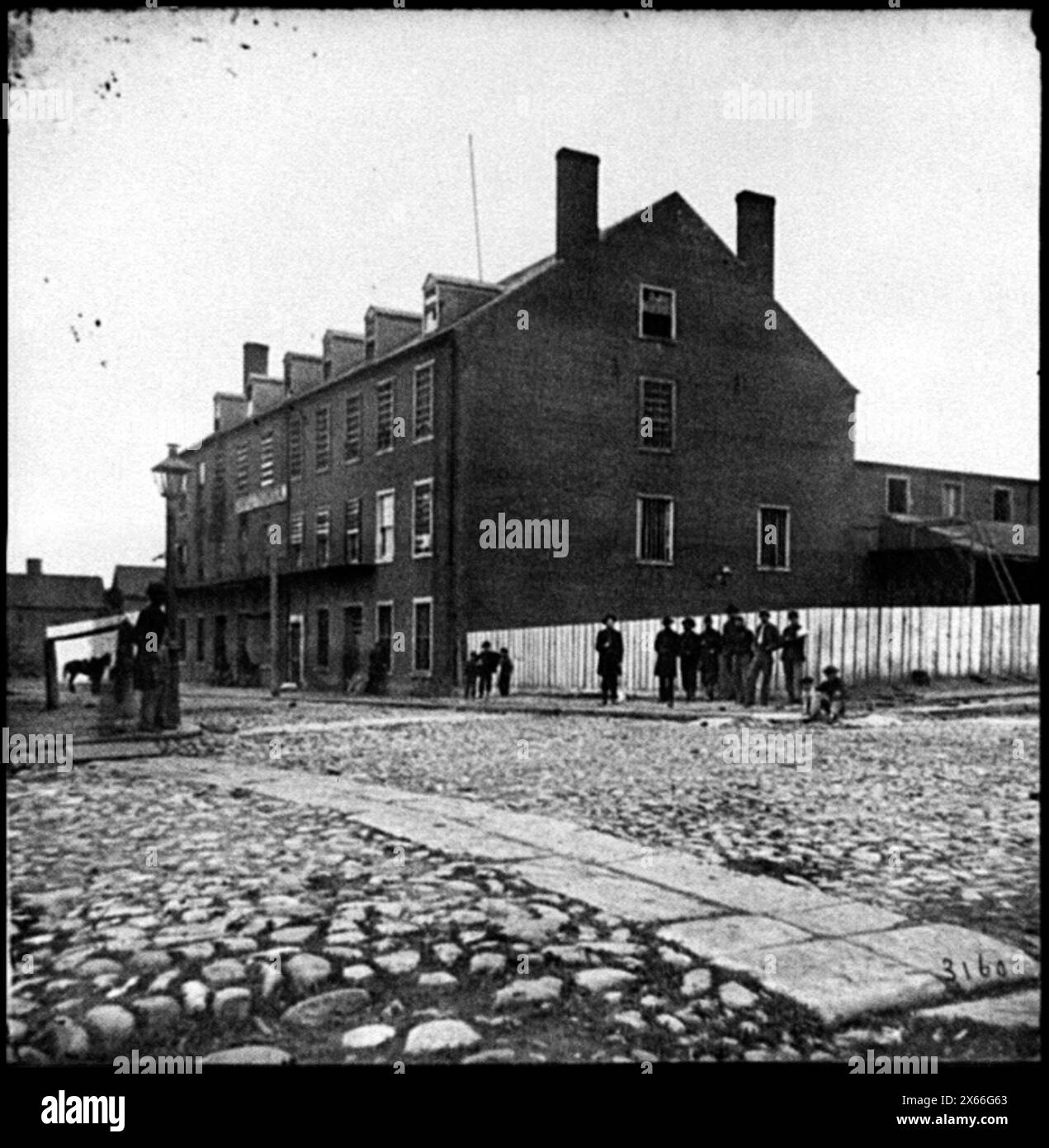 Richmond, Va. Castle Thunder, Cary Street, Civil War Photographs 1861 ...