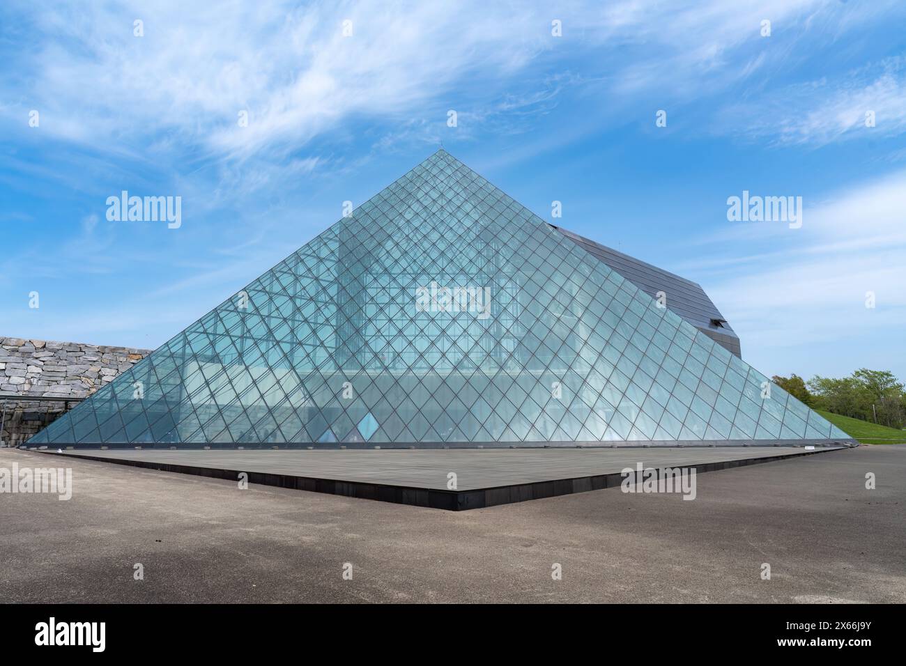 SAPPORO, JAPAN - 05 MAY 2024 : The symbol of Moerenuma park, the glass ...