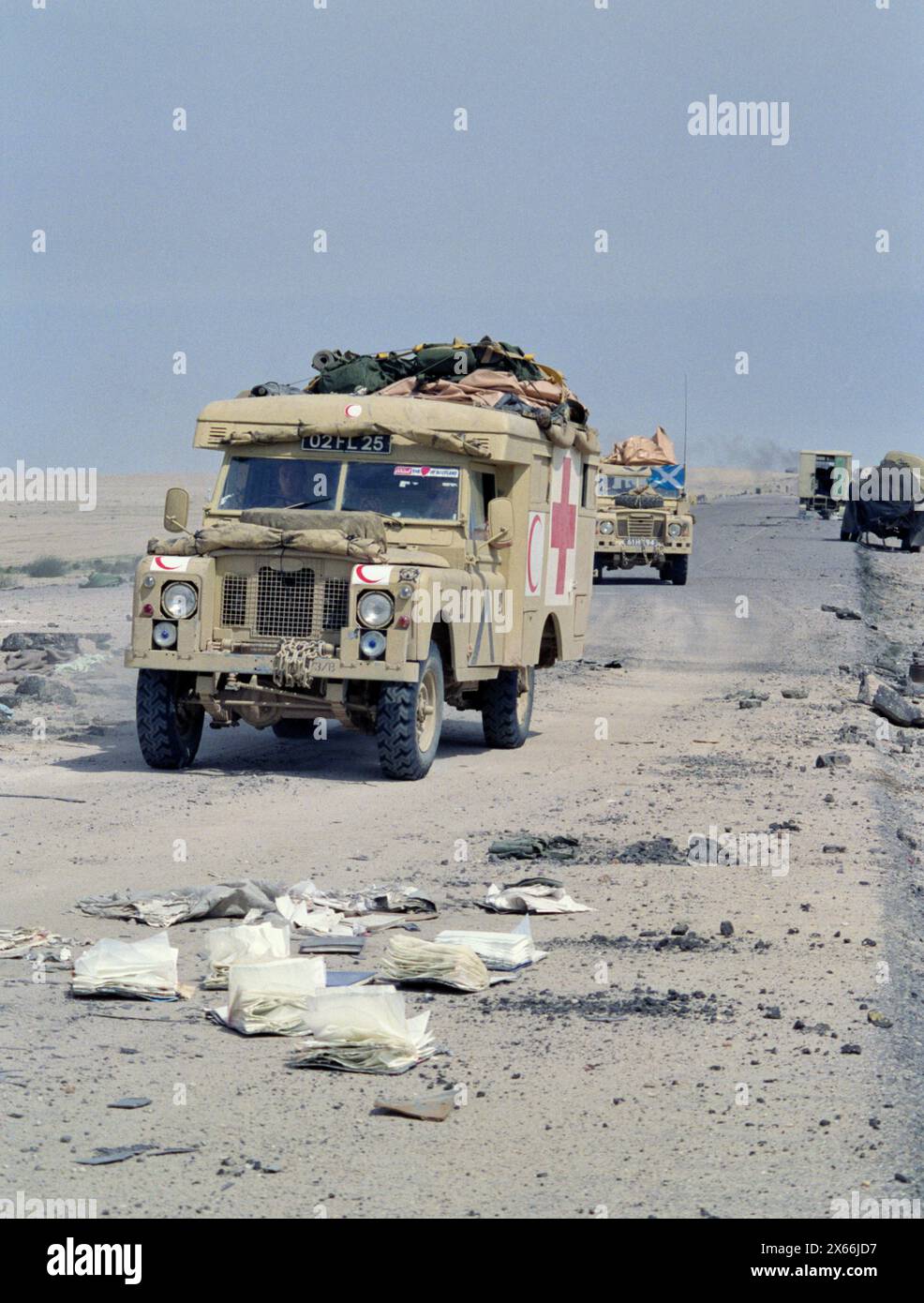 Gulf war british army 1991 hi-res stock photography and images - Alamy