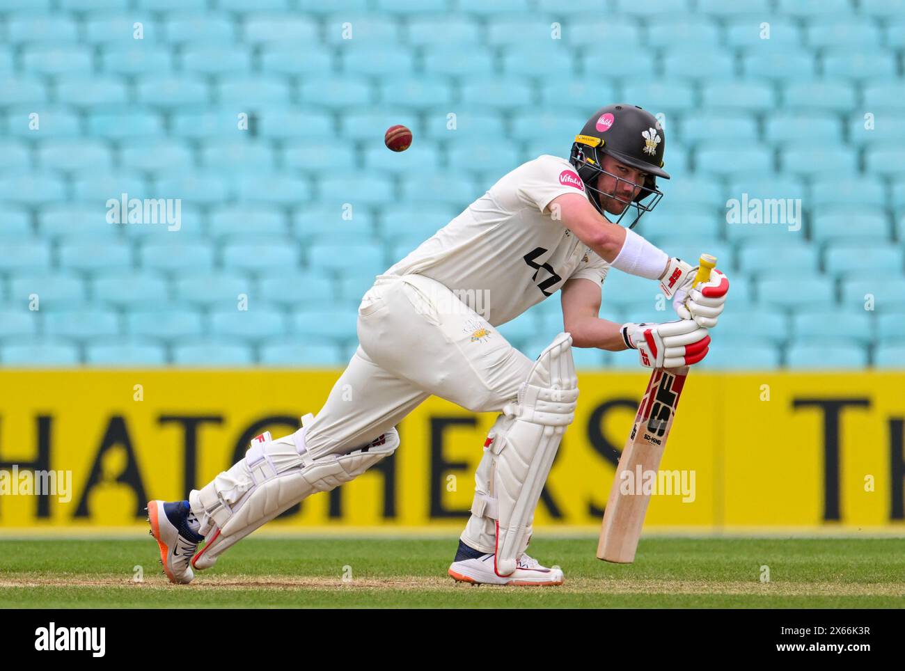 Oval, England. 13 May, 2024. Rory Burns of Surrey County Cricket Club ...