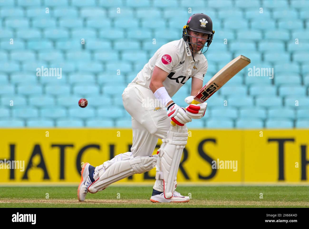 Oval, England. 13 May, 2024. Rory Burns of Surrey County Cricket Club ...
