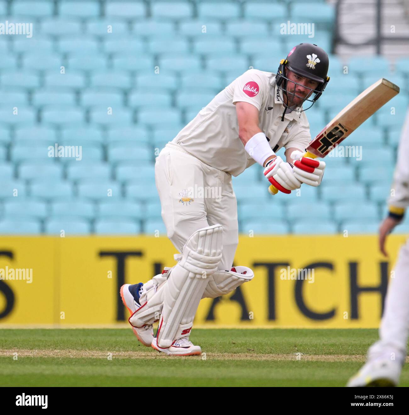 Oval, England. 13 May, 2024. Rory Burns of Surrey County Cricket Club ...