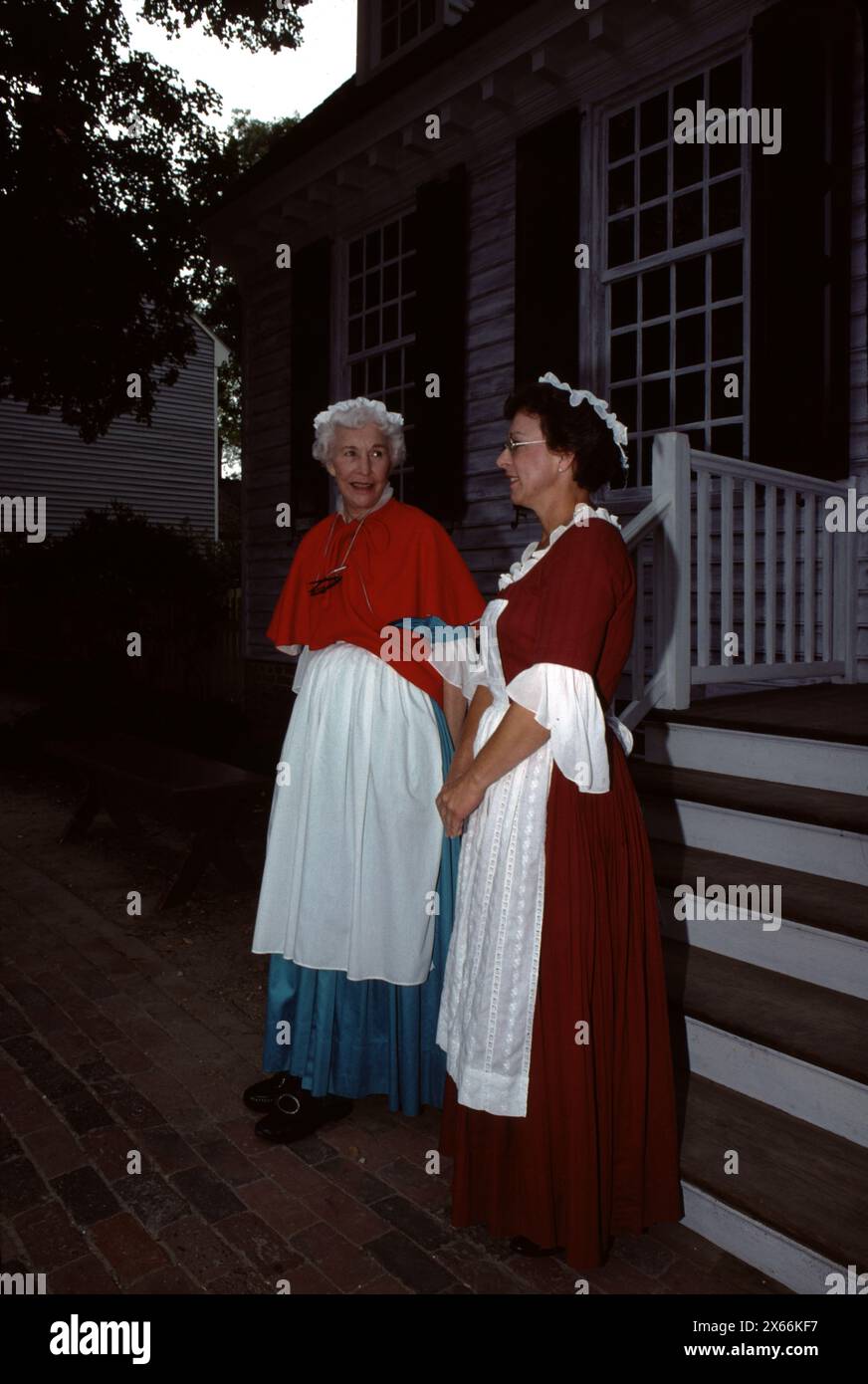 Williamsburg, VA. U.S.A. 9/1987. America’s 18th Century 301-acre living ...