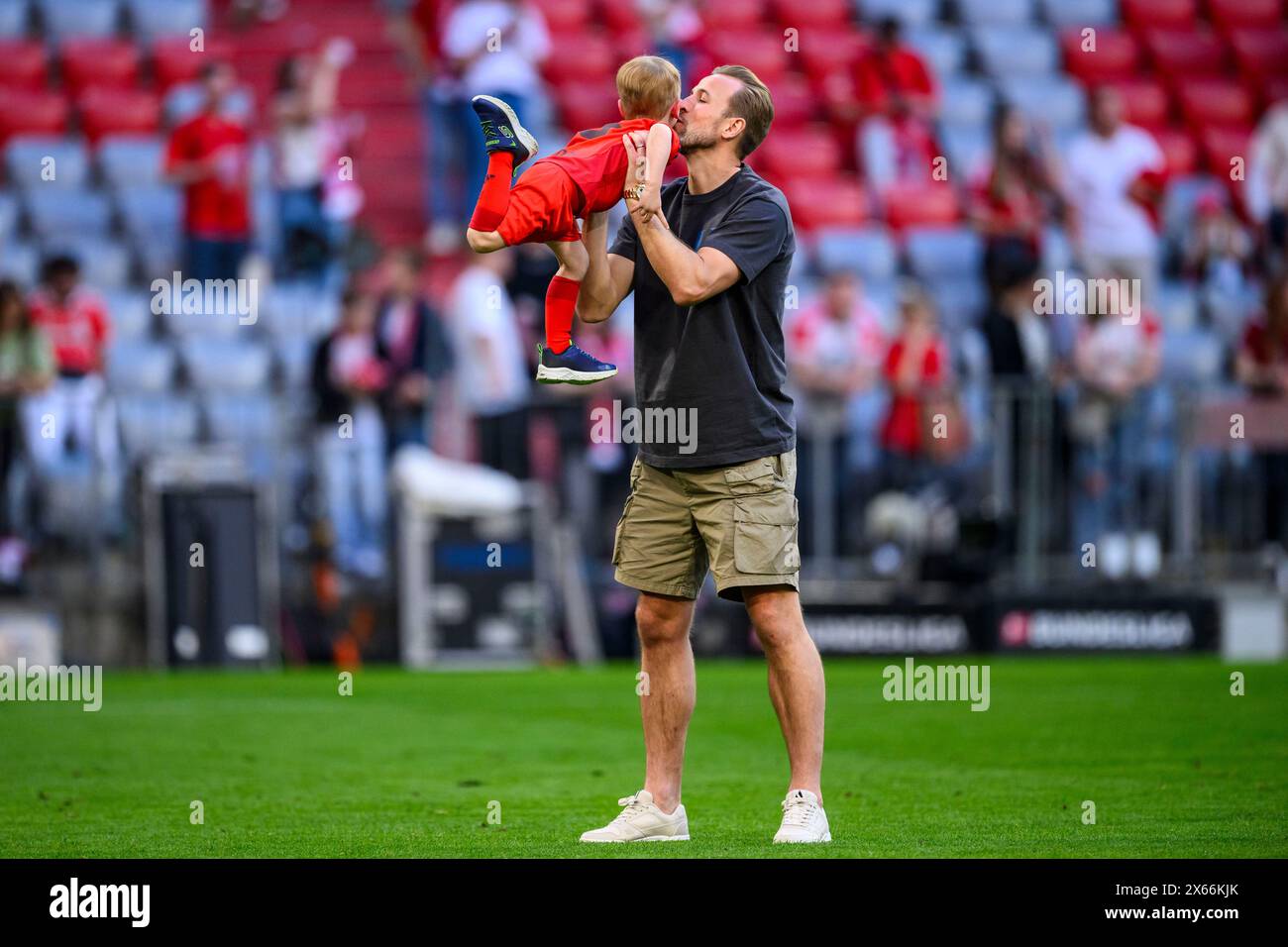 Munich, Germany. 12th May, 2024. Soccer: Bundesliga, Bayern Munich ...