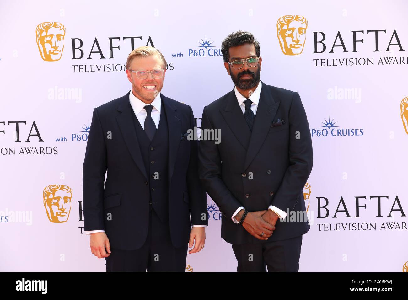 Rob Beckett and Romesh Ranganathan attend BAFTA TV Awards with P&O ...