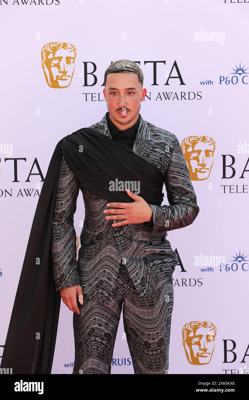 Kyron Hamilton attends BAFTA TV Awards with P&O Cruises 2024 at Royal ...