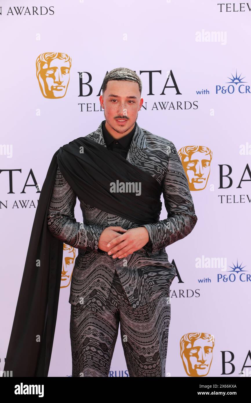 Kyron Hamilton attends BAFTA TV Awards with P&O Cruises 2024 at Royal ...