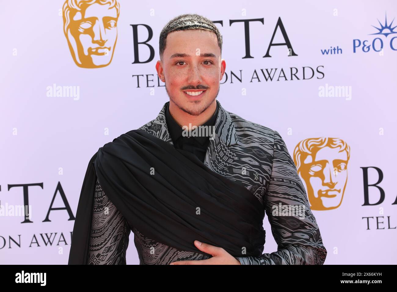 Kyron Hamilton attends BAFTA TV Awards with P&O Cruises 2024 at Royal ...