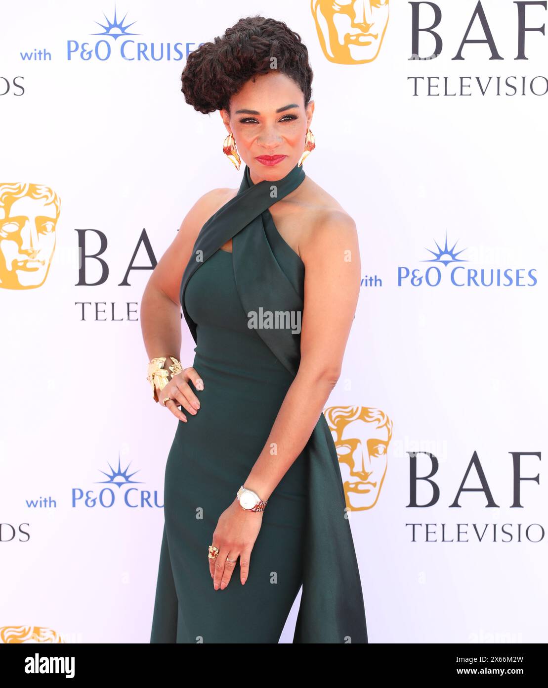 Michelle Ackerley attends BAFTA TV Awards with P&O Cruises 2024 at ...