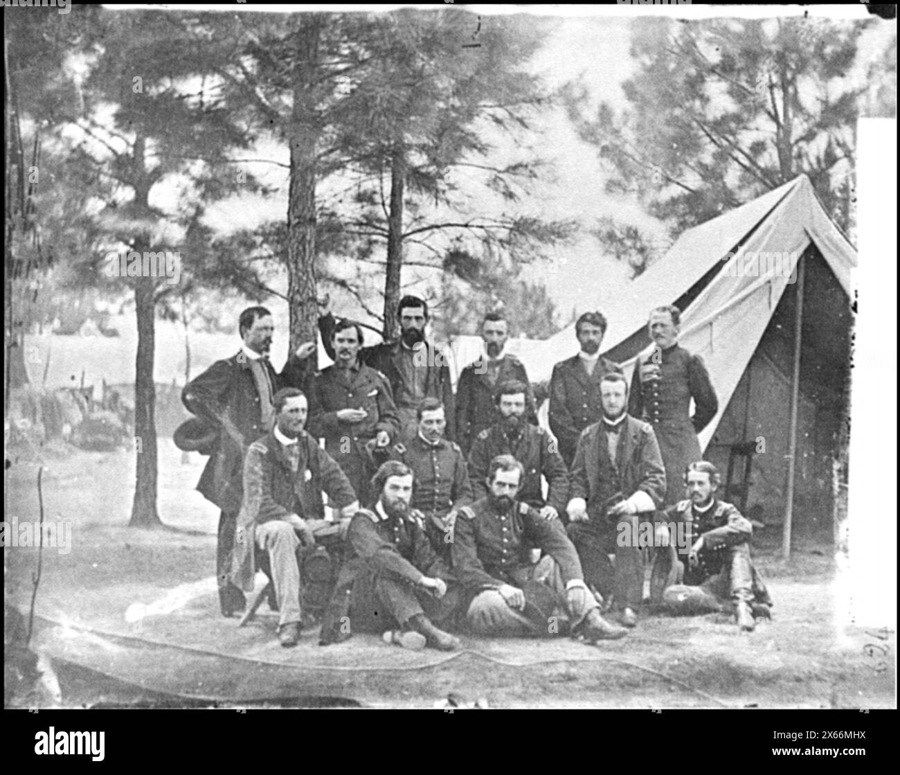 Harrison's Landing, Va. Members of the class of 1860, U.S. Military ...
