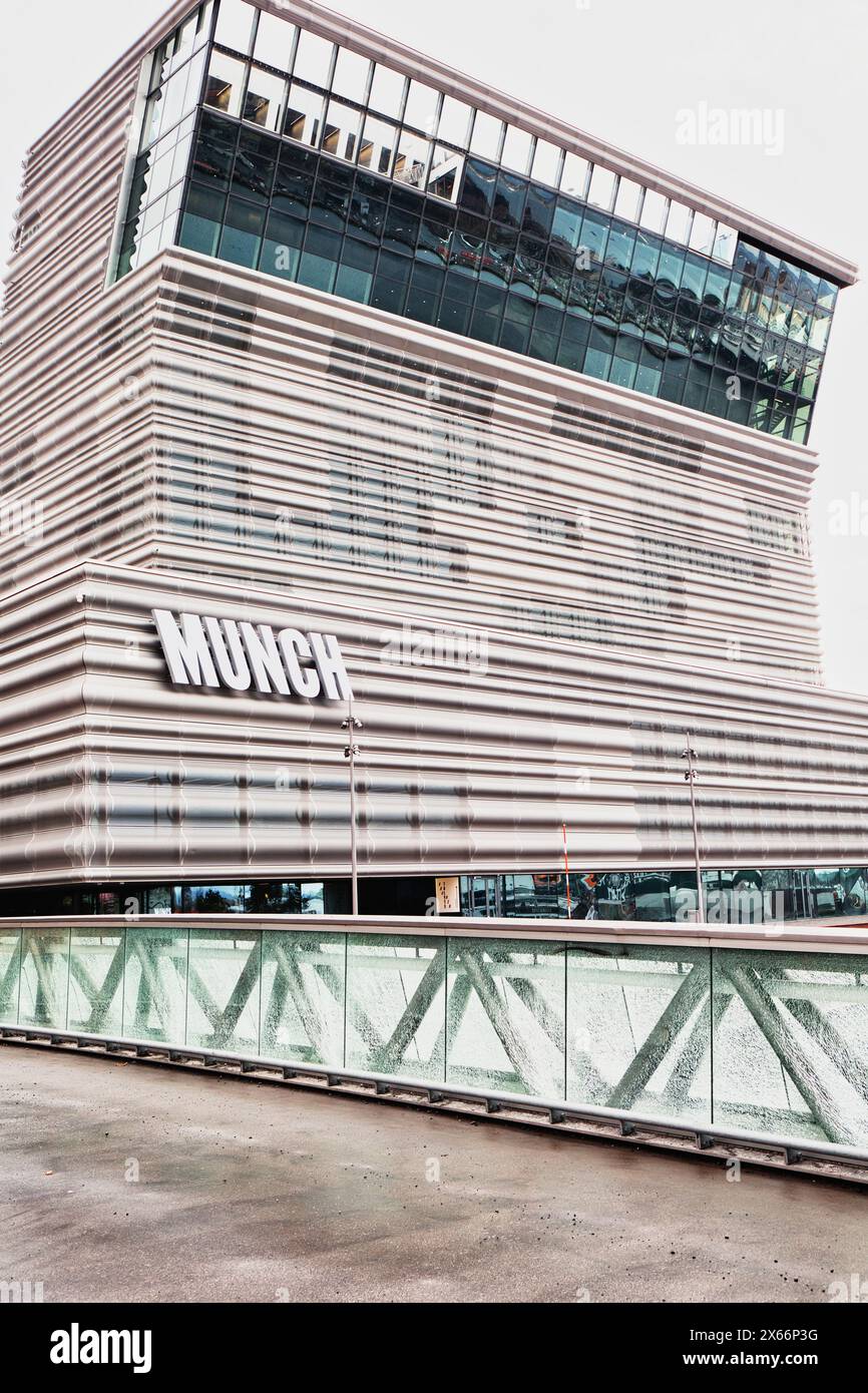 New Munch Museum opened in 2021 and devoted to the works of the great ...