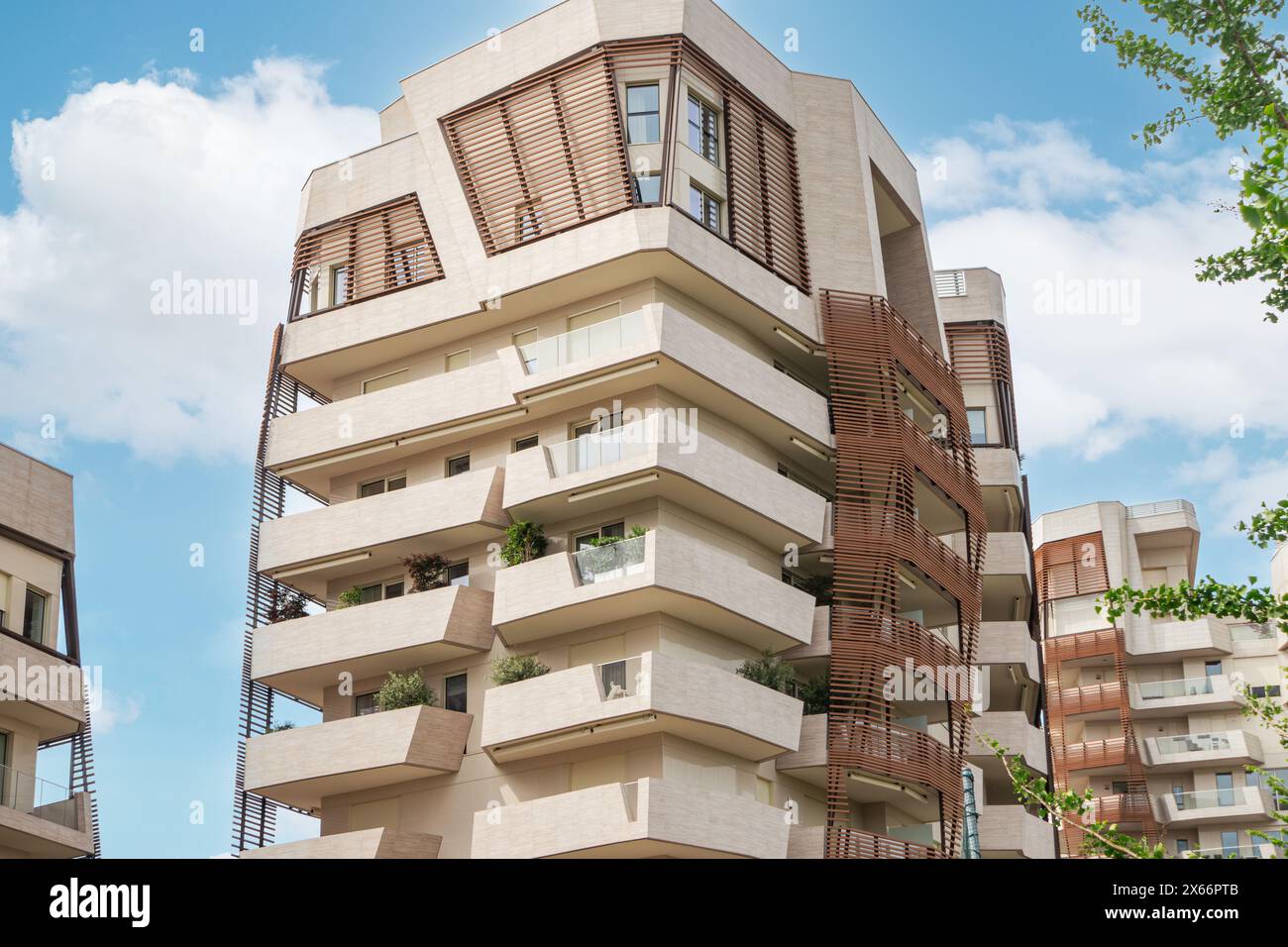 Modern elegant exclusive luxury residential apartment buildings in ...