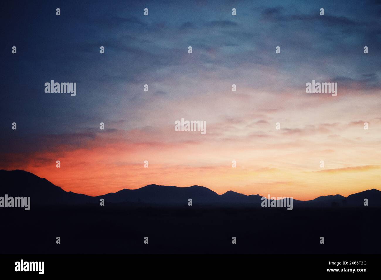 Sunrise over the Atlas mountains near Marrakech Stock Photo - Alamy