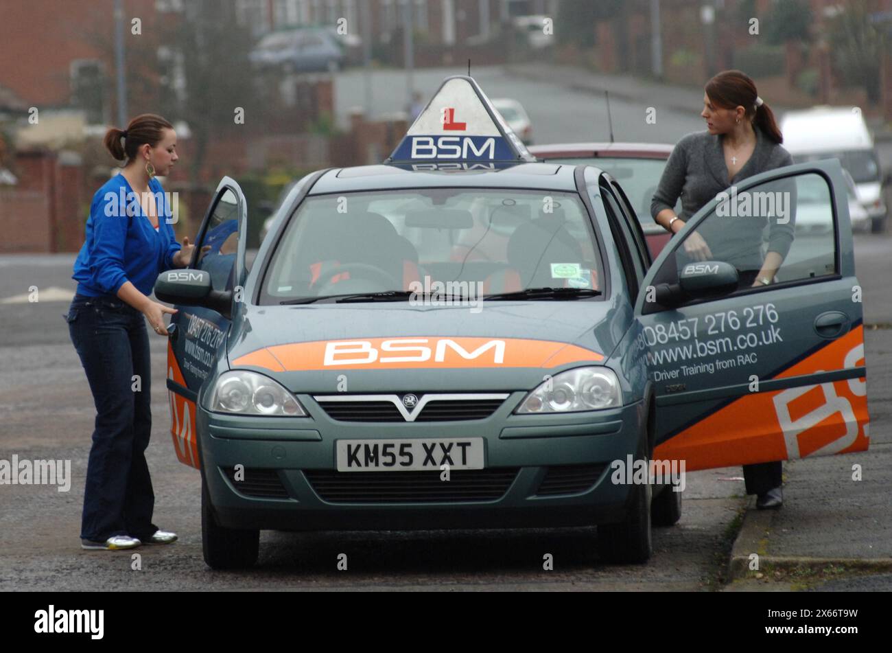 Welsh singer and celebrity Charlotte Church as driving lessons on the ...