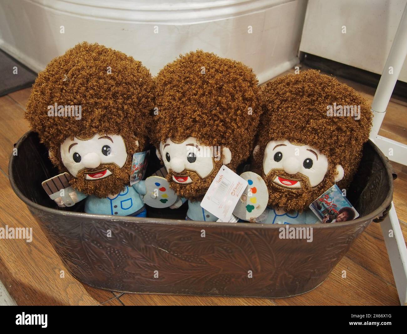 Bob ross dolls hi-res stock photography and images - Alamy