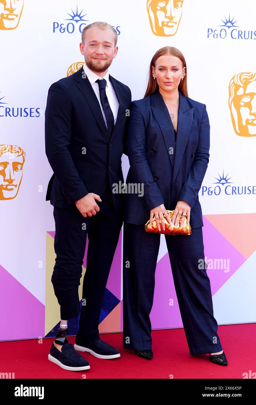 Billy Monger and Bonny Monger attending the BAFTA TV Awards 2024, at ...