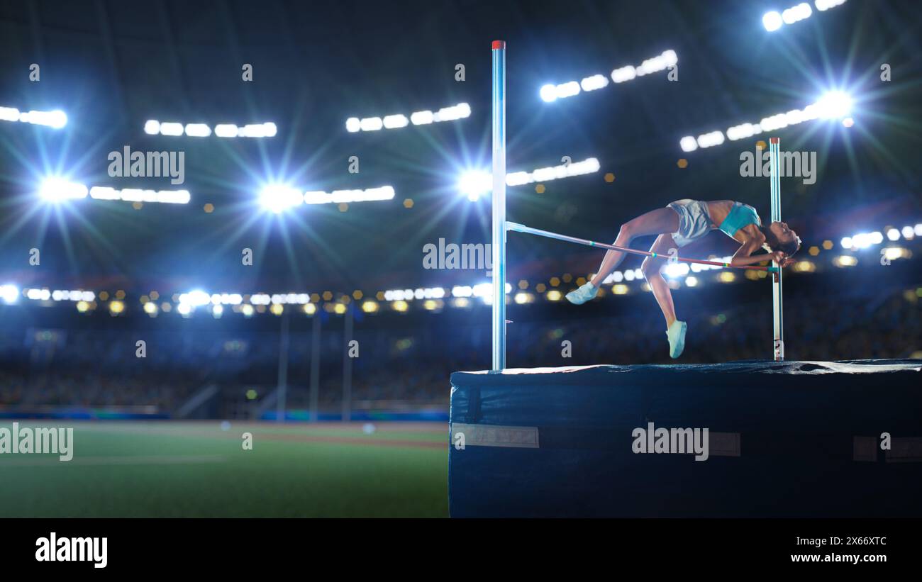High Jump Championship: Professional Female Athlete on World ...
