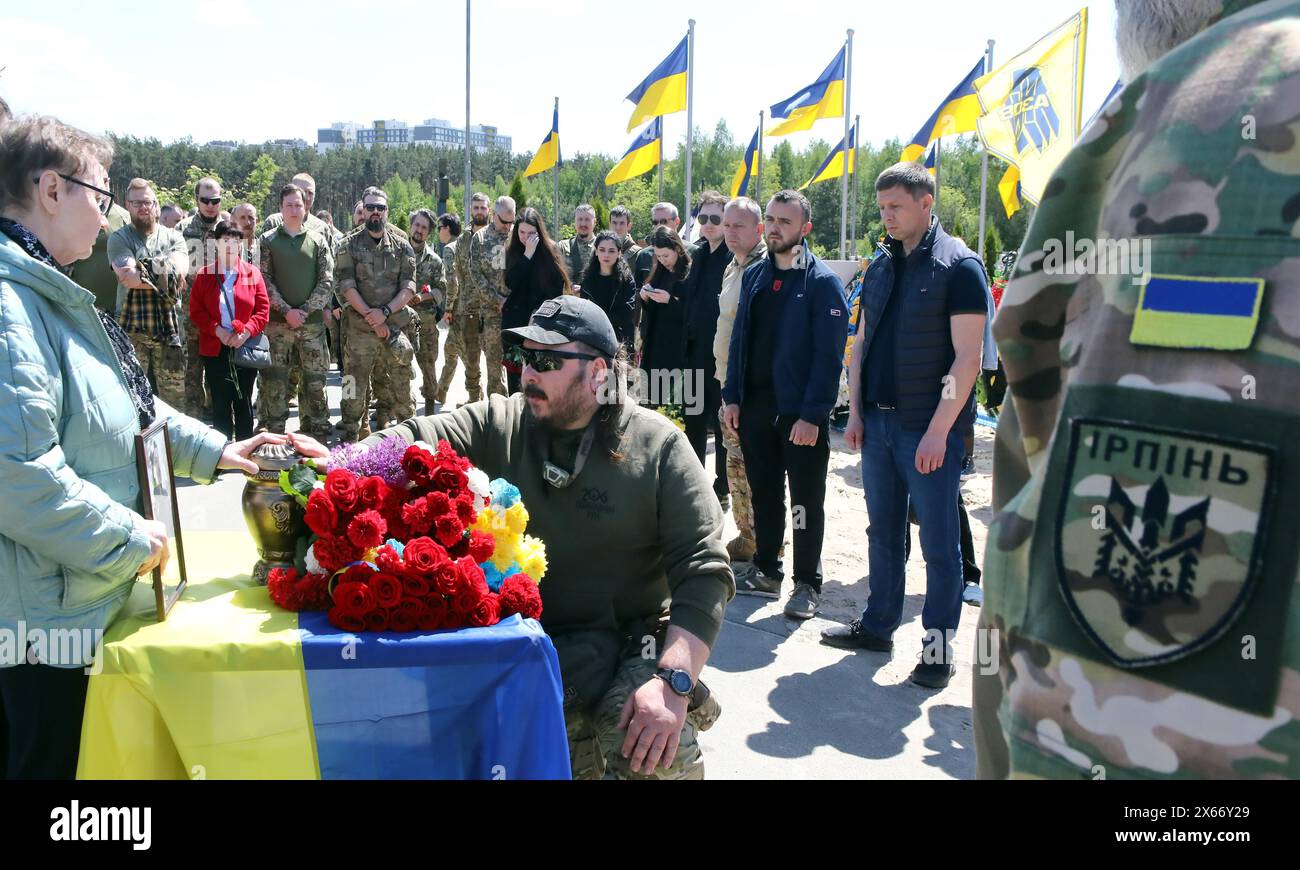 Non Exclusive: KYIV REGION, UKRAINE - MAY 10, 2024 - Participants are ...