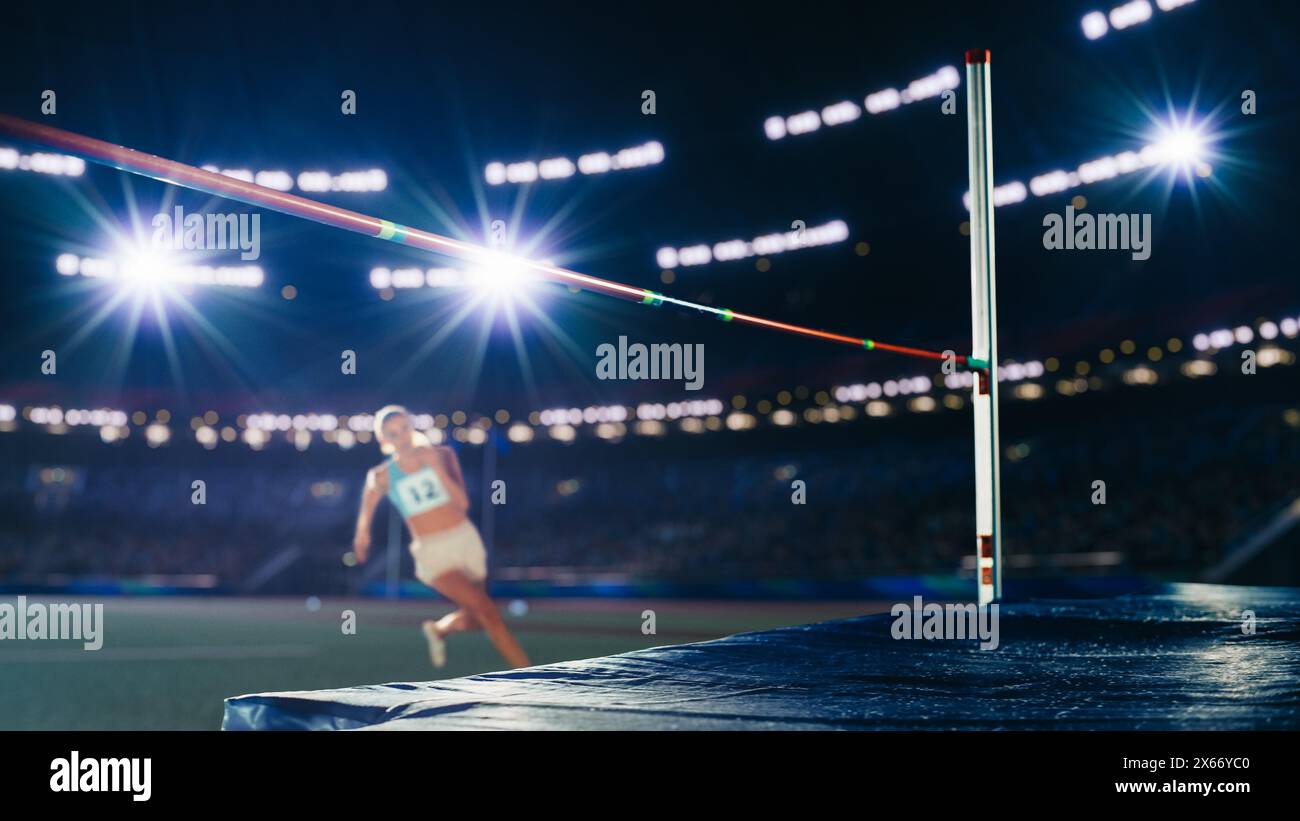 High Jump Championship: Professional Female Athlete on World ...