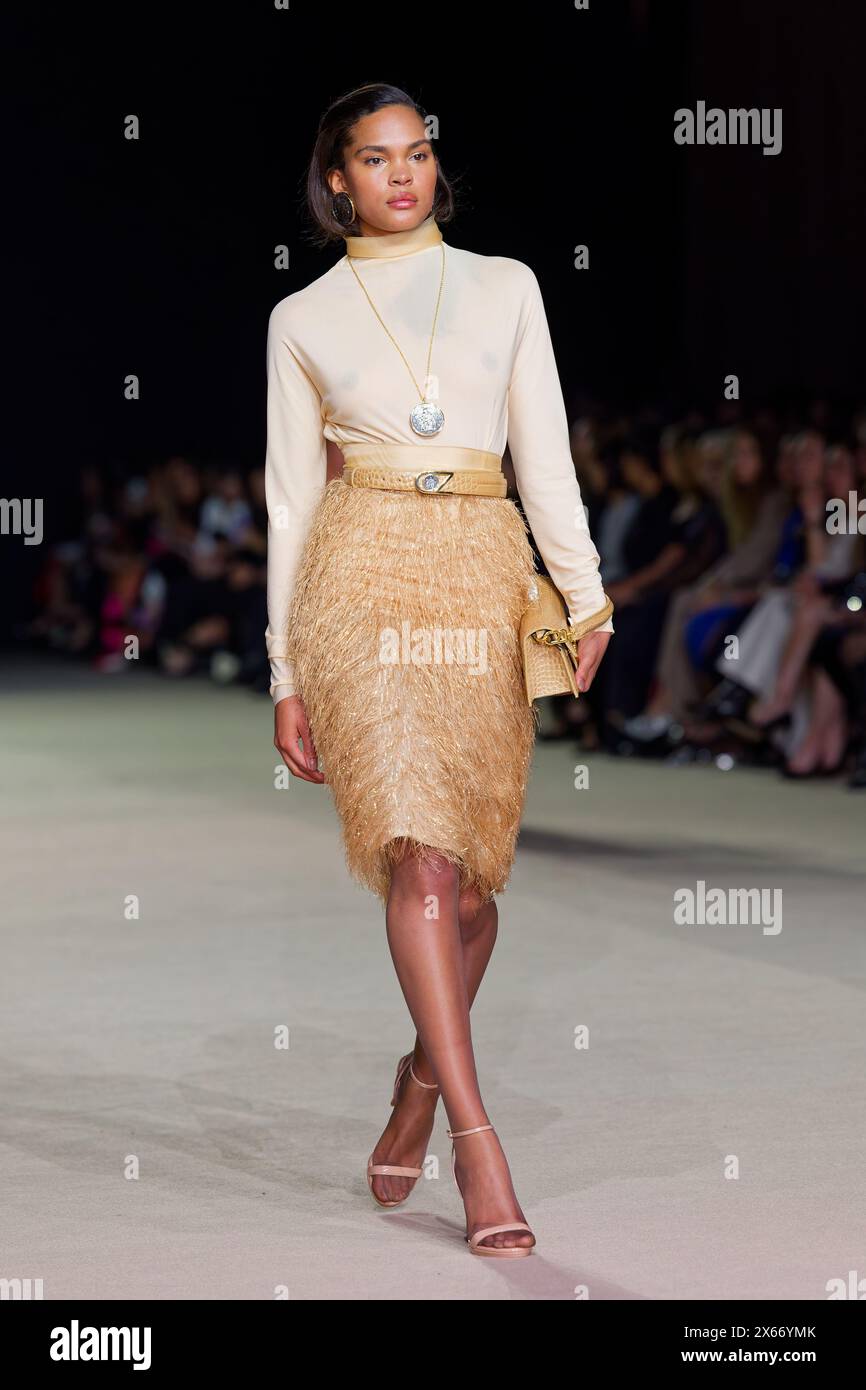 Sydney, Australia. 13th May, 2024. A model walks the runway during the ...