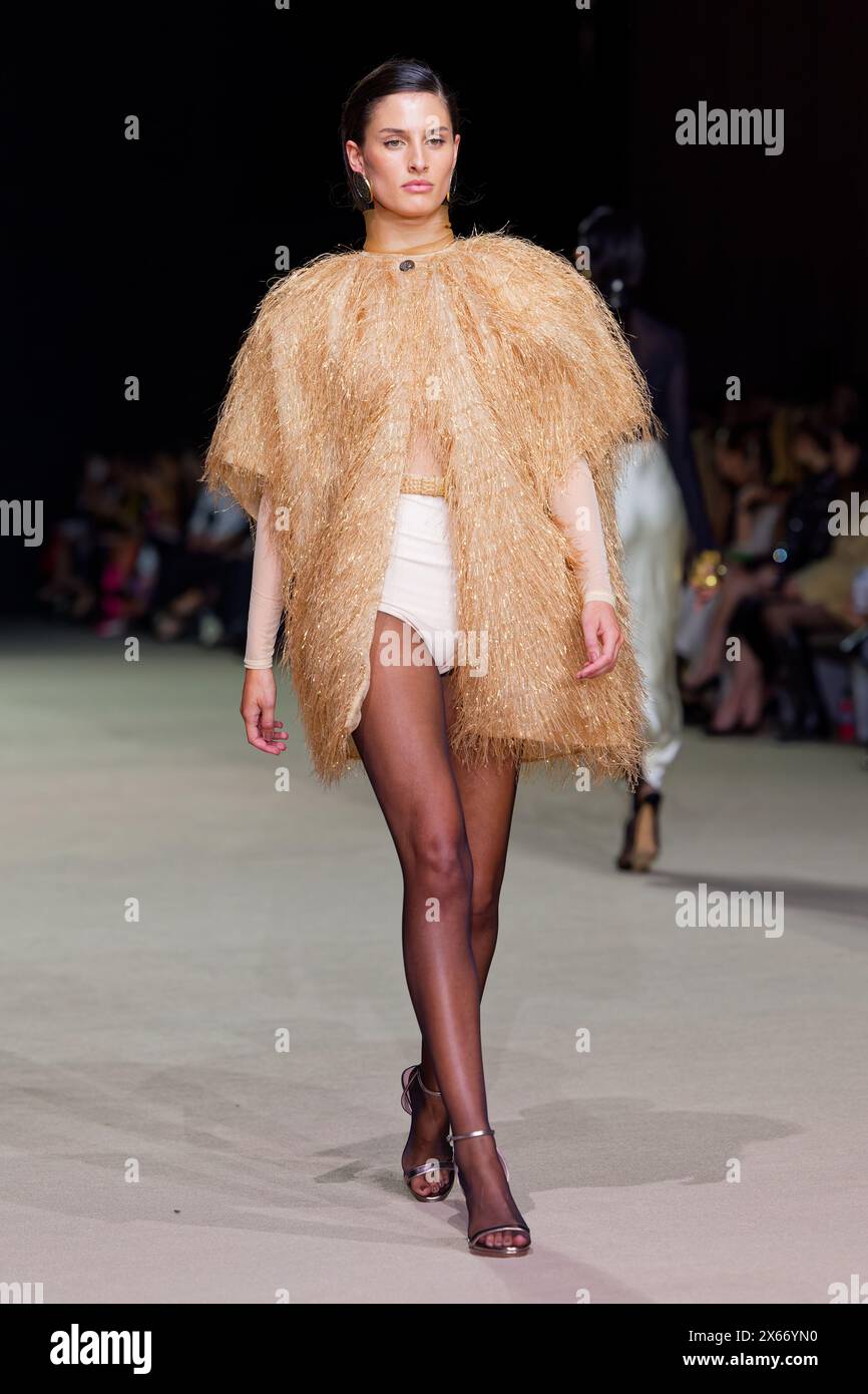 Sydney, Australia. 13th May, 2024. A model walks the runway during the ...