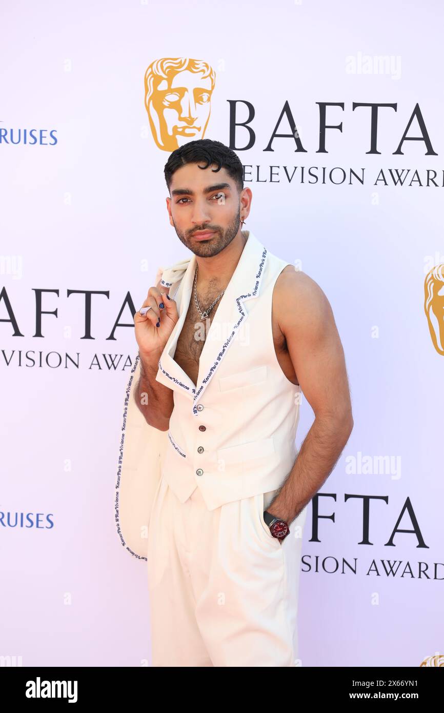 Mawaan Rizwan attends BAFTA TV Awards with P&O Cruises 2024 at Royal Festival Hall in London ...