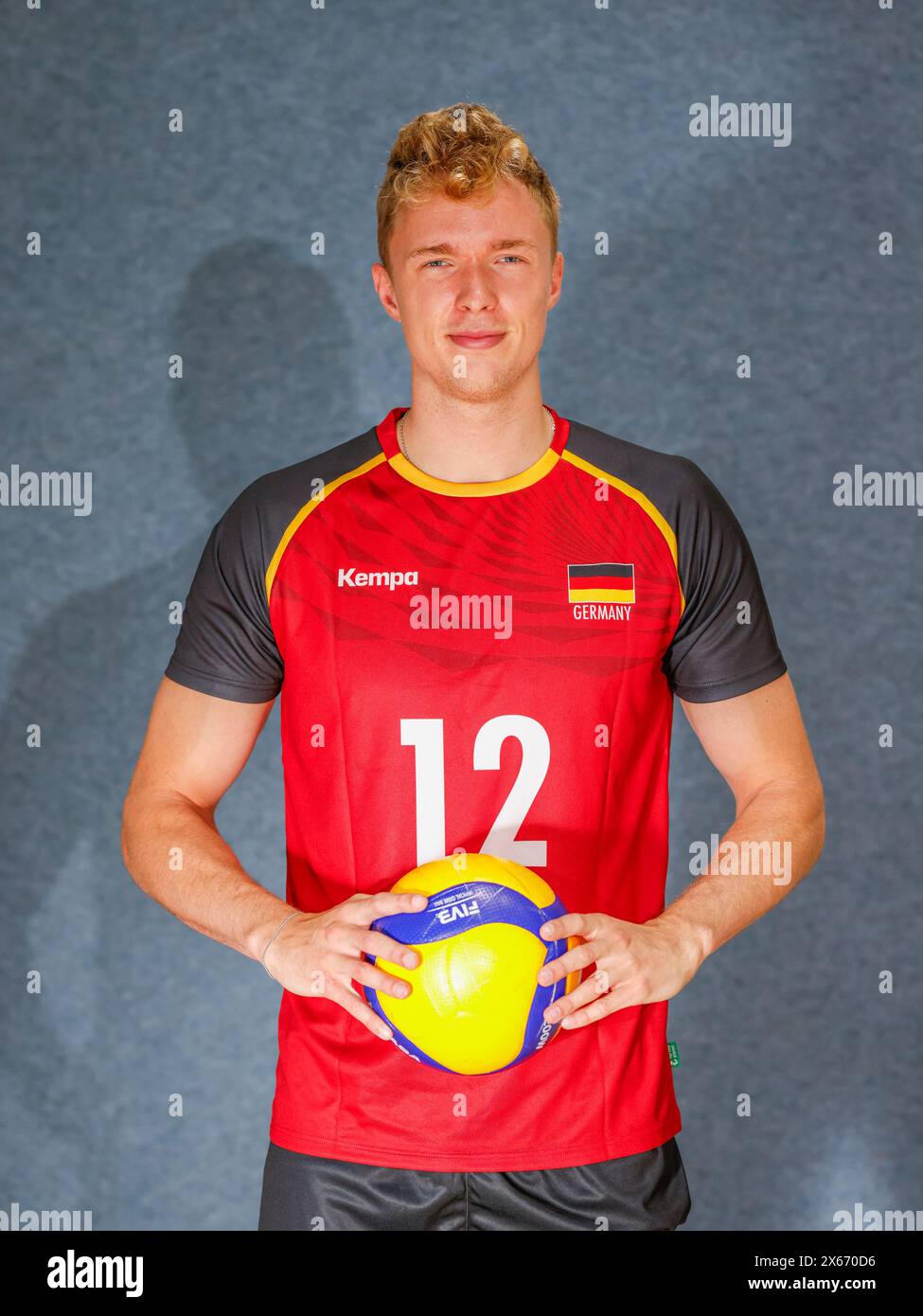 Kienbaum, Germany. 12th May, 2024. Volleyball: Mediaday before the ...